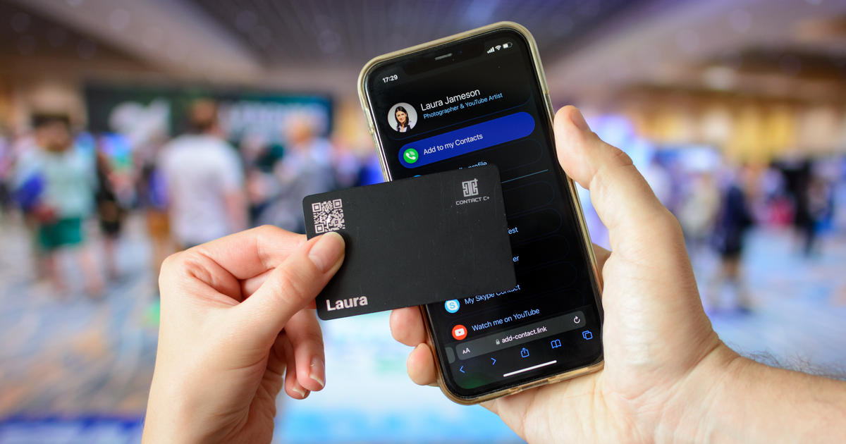 Choose your card - Contact Card+